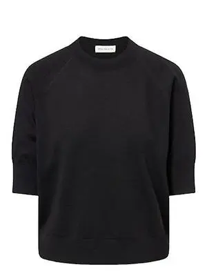 Dries Van Noten Tuan Merino Wool Jumper - Black