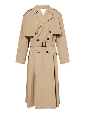 Max Mara Giunchi Double-breasted Trench Coat - Hazelnut Brown