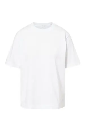 Dries Van Noten Heydu Relaxed-fit Cotton T-shirt - White