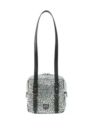 Pinko Rhinestone-embellished Shoulder Bag - Black