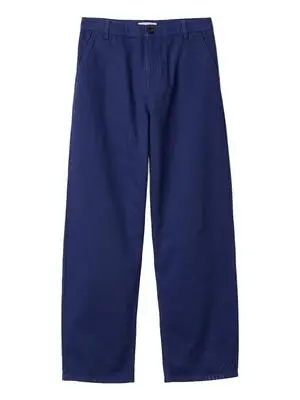 Miu Miu Garment-dyed Gabardine Pants - Ink Blue