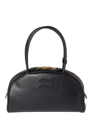 Miu Miu Beau Leather Bag - Black