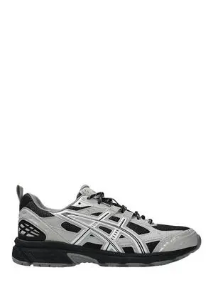 Asics Athletic Lace-up Sneakers - Black/cement Grey