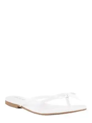 Seychelles Bow Flip Flop - White