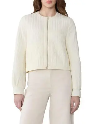 Soia & Kyo Reita Quilted Jacket - Sidewalk Chalk
