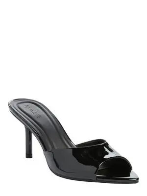 OPEN EDIT Micah Heeled Sandal - Black Patent
