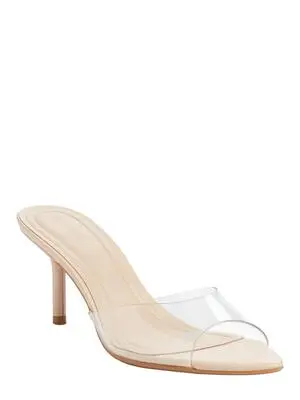 OPEN EDIT Micah Heeled Sandal - Clear
