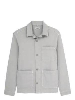 DL1961 Sean Shirt Jacket - Chalk