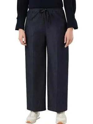 MARINA RINALDI Voyage Collection Wide Leg Jeans