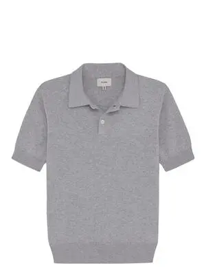 DL1961 Cotton & Cashmere Polo - Concrete