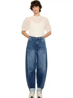 KANCAN Maeby Knit Horseshoe Jeans