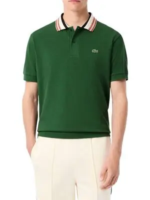 Lacoste Classic Fit Cotton Piqué Polo - Green