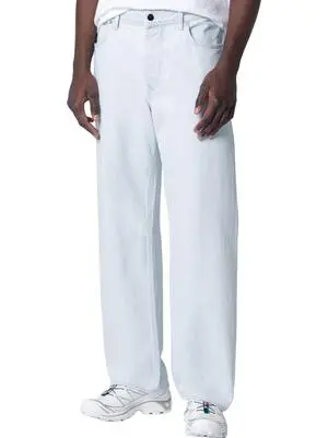 Stone Island Light Indigo Wide-leg Jeans - Blue