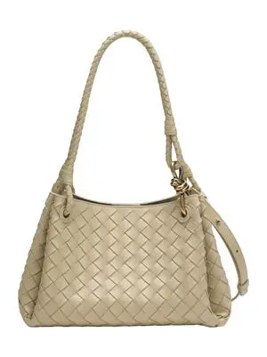 Bottega Veneta Medium Parachute Bag - Beige