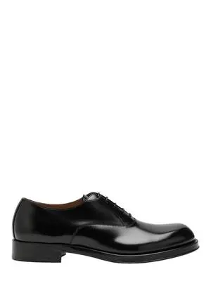 Dries Van Noten Lace-up Leather Shoes - Black