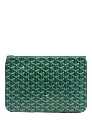 Goyard Goyard 2018 Ine Senat Mm Clutch Bag Green