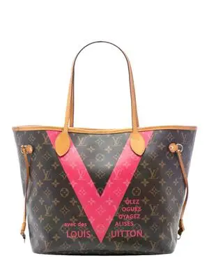 LOUIS VUITTON Neverfull Mm Tote Bag - Brown