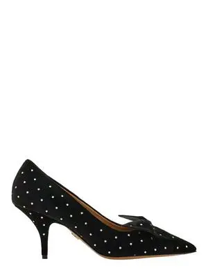 FERRAGAMO 70mm Bow-embellished Pumps - Black