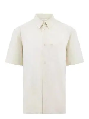 FERRAGAMO Chest-pocket Short-sleeve Shirt - White
