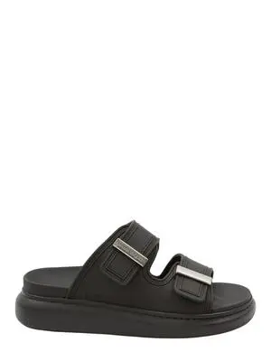 Alexander McQueen Hybrid Slide - Black/silver
