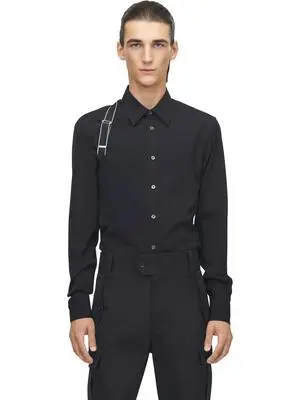 Alexander McQueen Harness Shirt - Black