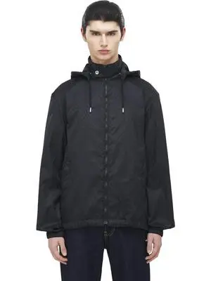 Alexander McQueen Skull Jacquard Windbreaker - Black