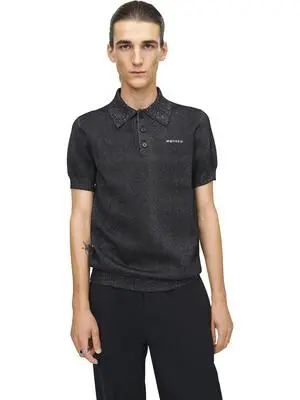 Alexander McQueen Logo Polo Shirt - Black