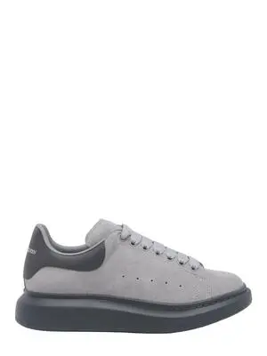Alexander McQueen Oversized Suede Sneakers - Grey