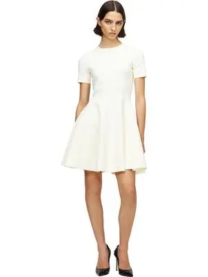Alexander McQueen Fit And Flare Mini Dress - Ivory