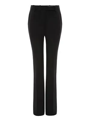 Alexander McQueen Narrow Bootcut Trousers - Black
