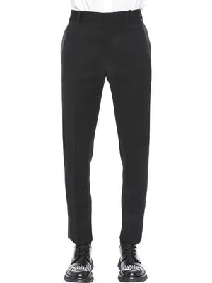 Alexander McQueen Tailored Cigarette Trousers - Black
