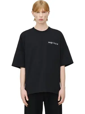 Alexander McQueen Oversized T-shirt - Black