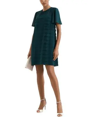 PHASE EIGHT Fallon Layered Dress - Teal