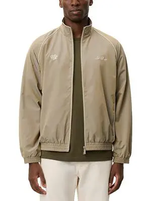 LES DEUX Jack Track Jacket - Laurel Oak Sand