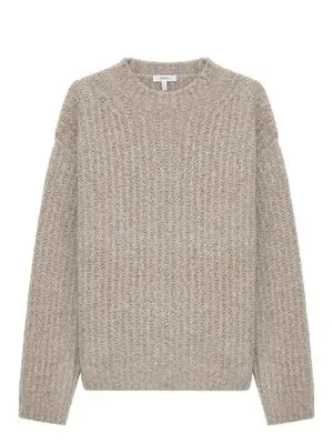 CASASOLA Orso Bouclé Sweater Stone
