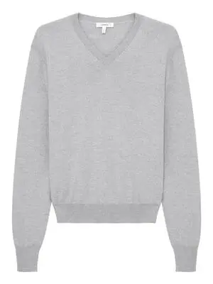 CASASOLA Giada V-neck Sweater - Grey