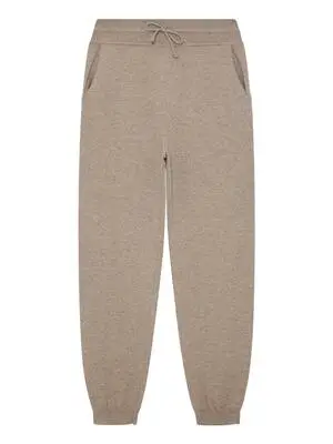 CASASOLA Fiore Jogging Trousers - Stone