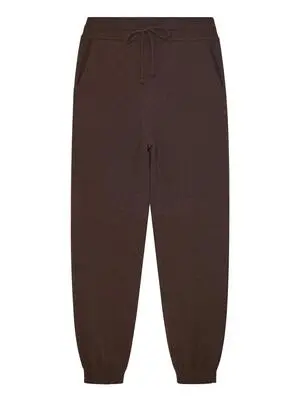 CASASOLA Fiore Cashmere Joggers Espresso