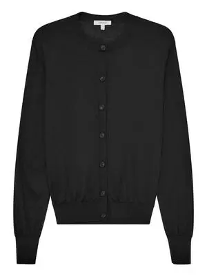 CASASOLA Madolina Cashmere-silk Cardigan - Black