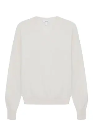 CASASOLA Tonina V-Neck Pullover Tapioca