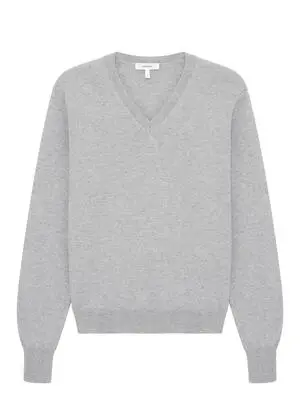 CASASOLA Tonina V-Neck Sweater Grey