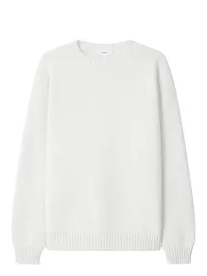 CASASOLA Pino Four-Ply Crewneck Tapioca