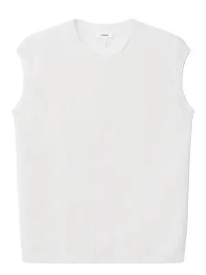 CASASOLA Milena Linen Top - Tapioca