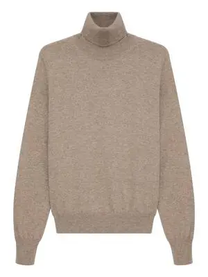 CASASOLA Camilla Turtleneck - Stone