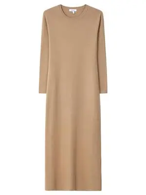 CASASOLA Elisabetta Midi Dress - Camel