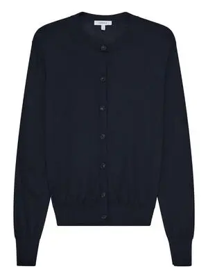 CASASOLA Madolina Cashmere-silk Cardigan - Navy