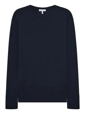 CASASOLA Crewneck Cashmere Sweater - Navy