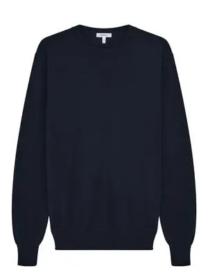 CASASOLA Corso Crew Sweater - Navy