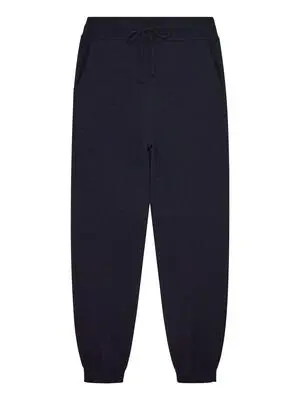 CASASOLA Compact Cashmere Jogging Trousers - Navy