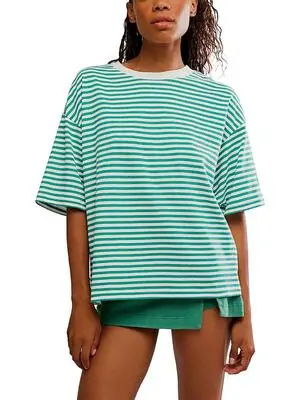 Free People Stripe Tackle Tee - Court Stripe